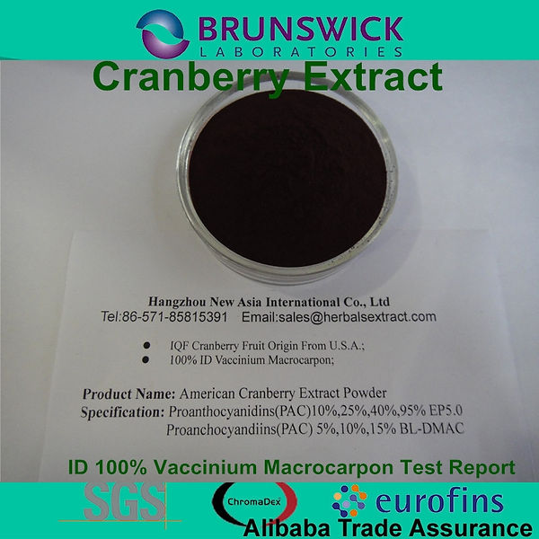 American Cranberry Extract | Cranberry Powder | New Asia