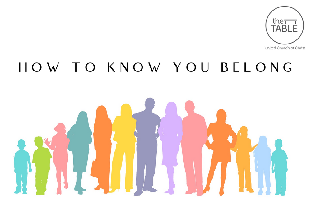 How To Know You Belong