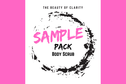 Sample Pack Body Scrubs | thebeautyofclarity