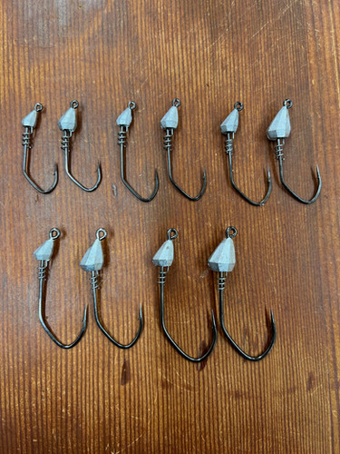 Diamond 30° V-Loc Rig Hooks | Diamond Baits