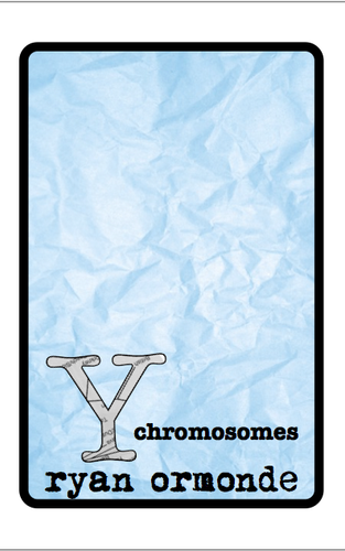 'Y-chromosomes' by Ryan Ormonde (37 pages) | Knives Forks and Spo