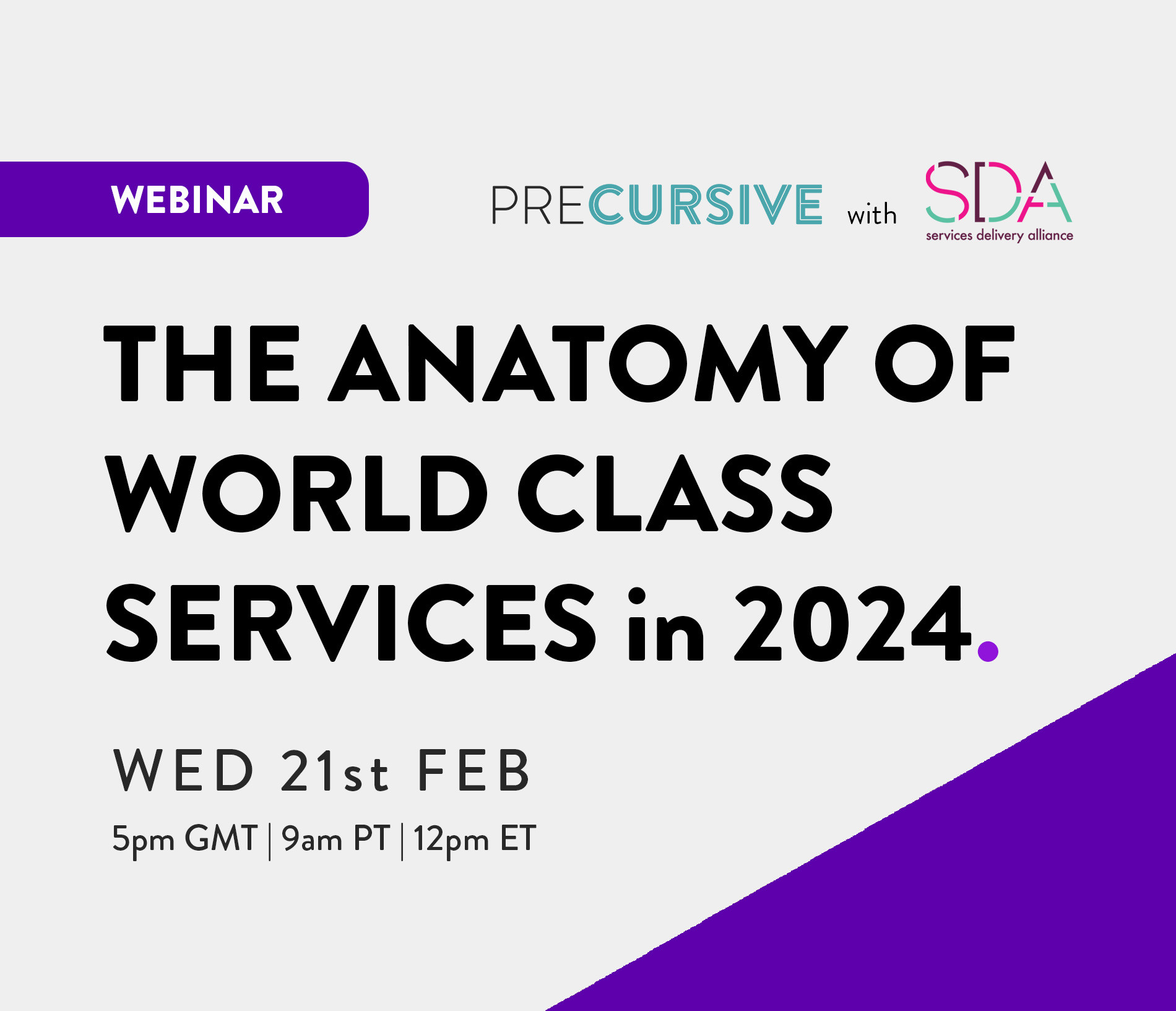 The Anatomy of World Class Services in 2024 | Precursive