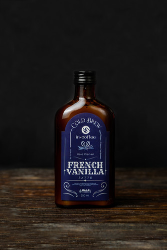 French Vanilla Cold Brew Latte | Incoffee
