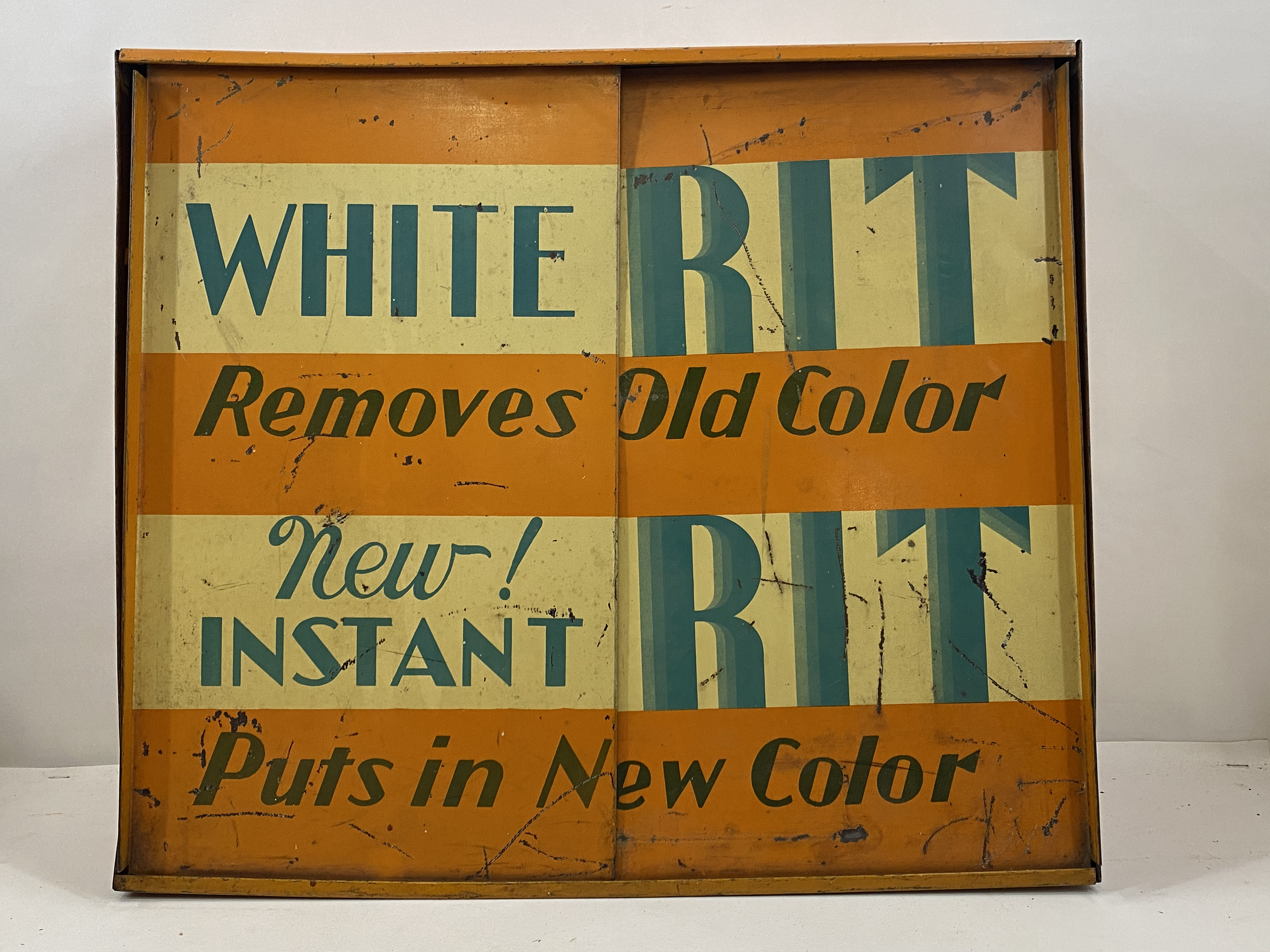RIT Dye Display Cabinet | OldTownArchSalvage
