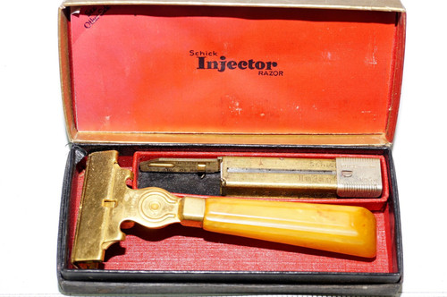 Schick Injector Razor With Original Box And Blades | OldTownArchSalvage