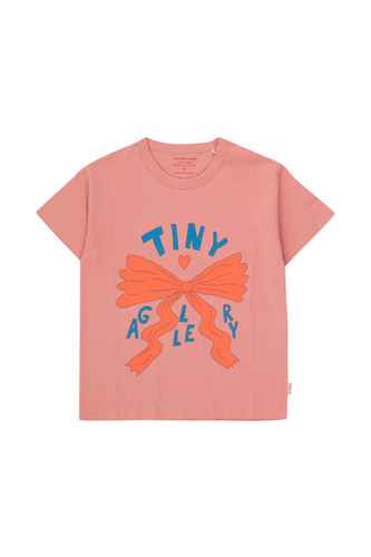 Tiny Cottons Tiny Bow Tee (Peach) | Jean + Hadley