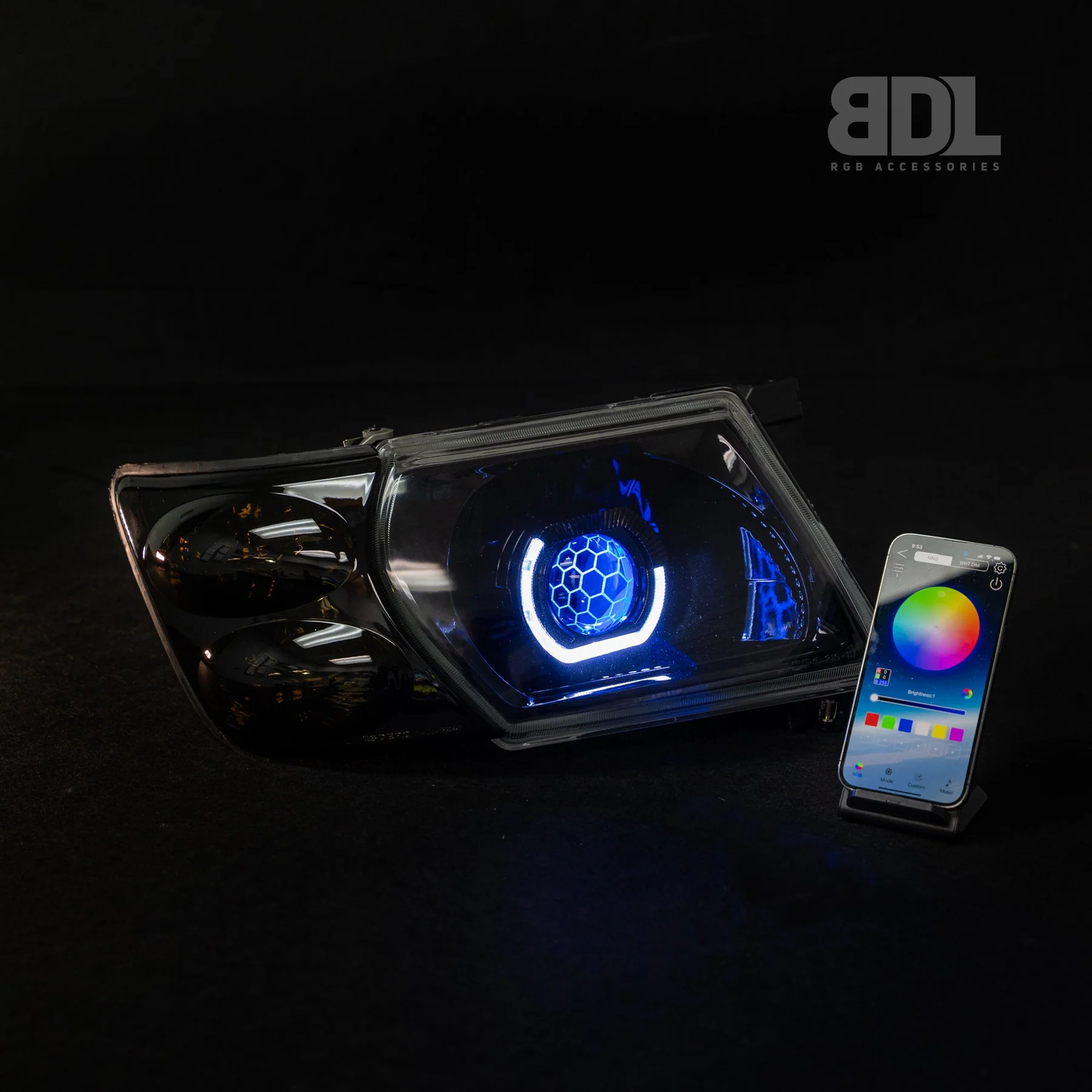 BushDoof Nissan Patrol S1-3 Bi-LED Projector Headlights | Altitude Off Road