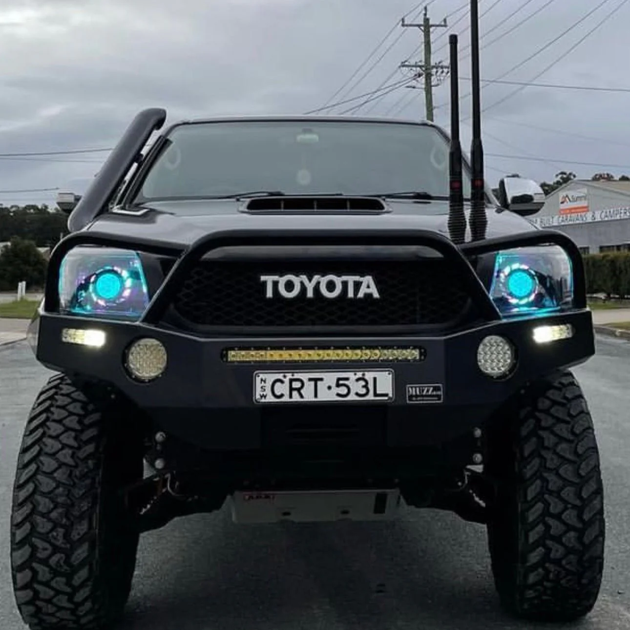 BushDoof Toyota Hilux N70 Bi-LED Projector Headlights | Altitude Off Road