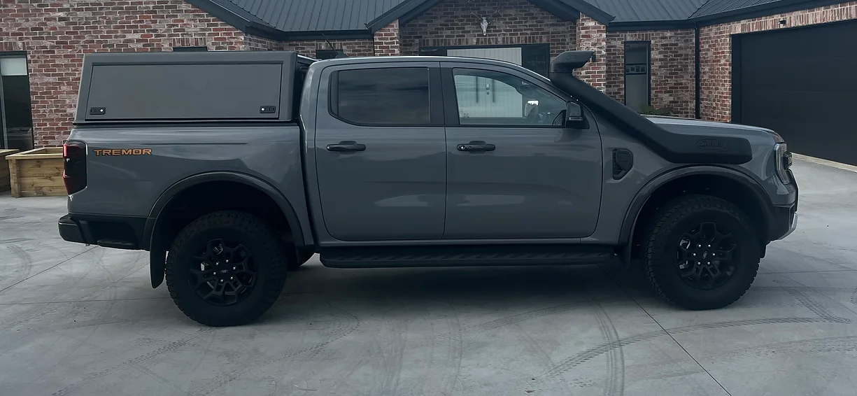 Bushtech Aluminium Canopy for New Gen Ford Ranger 2022 Onwards ...