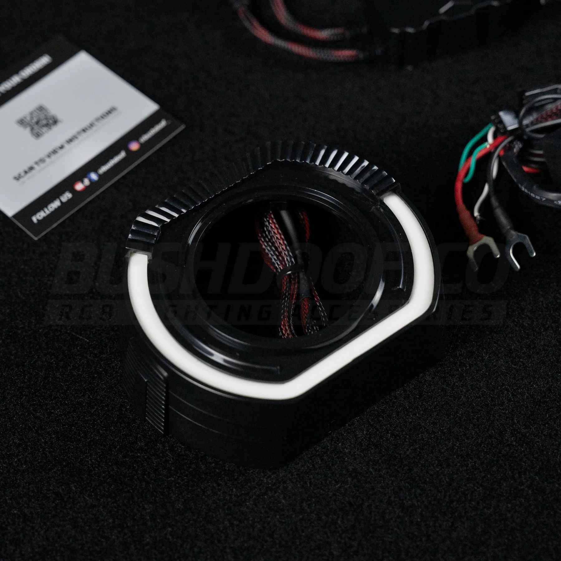 BushDoof Bi-LED 'Angry Eye' Headlight Retrofit DIY Kit | Altitude Off Road