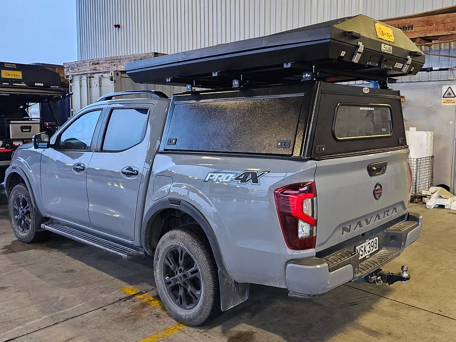 Bushtech Aluminium Canopy to fit Nissan Navara 2021 to 2024 | Altitude ...