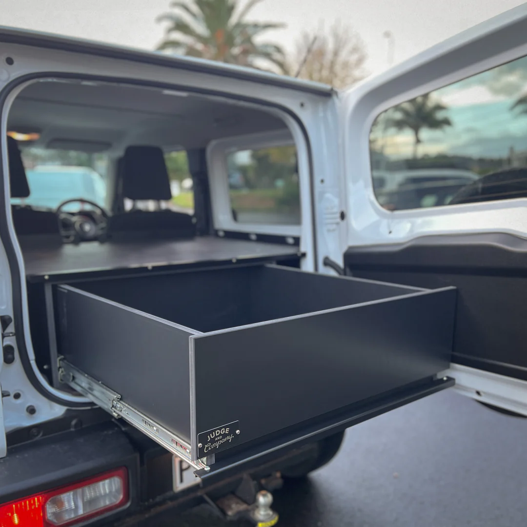 JIMNY DRAWER - Suzuki Jimny, drawer system and Flat Floor | Altitude ...