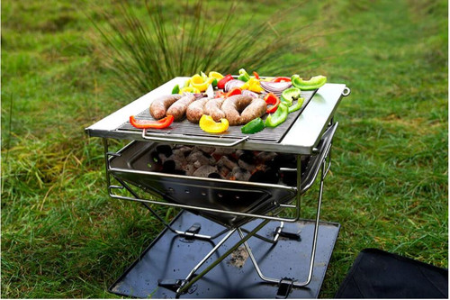 Stainless Steel BBQ/Firepit Large | Altitude Off Road