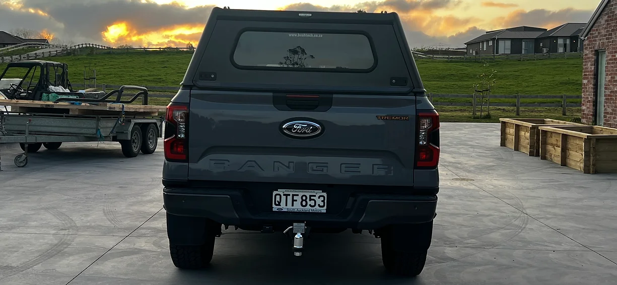 Bushtech Aluminium Canopy for New Gen Ford Ranger 2022 Onwards ...
