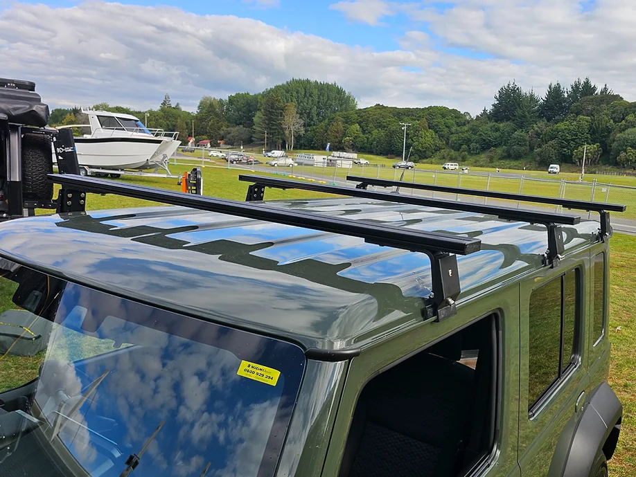 Quick Pitch 1450mm Load Bars with Gutter Mount Legs | Altitude Off Road