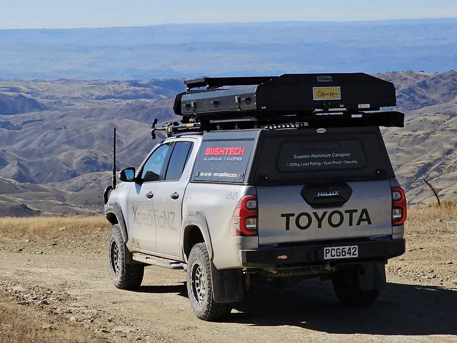 Bushtech Aluminium Canopy for Toyota Hilux 2016 to 2024 (SR5 & SR ...