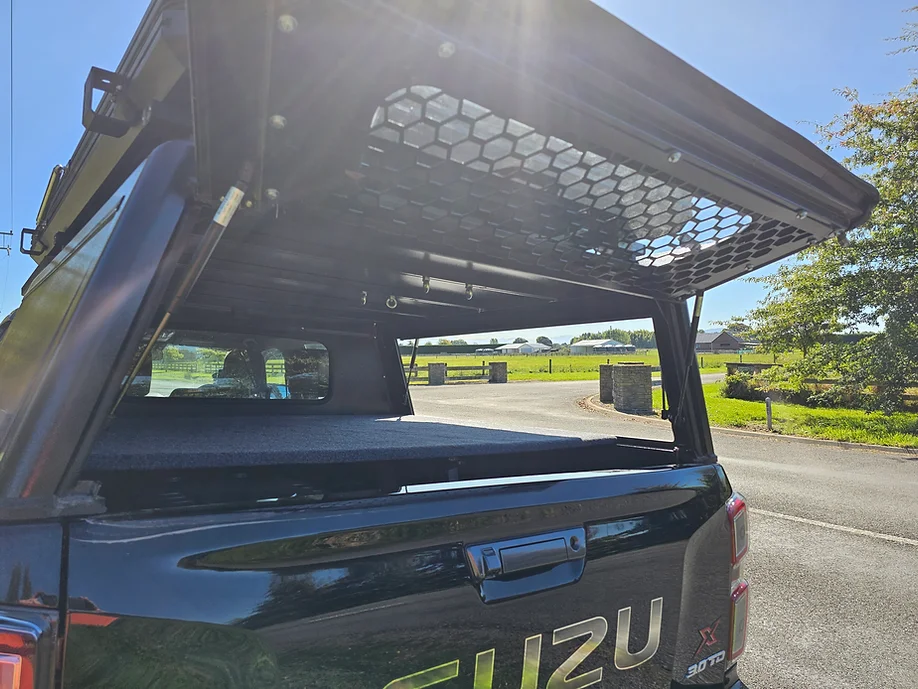 Bushtech Aluminium Canopy for Isuzu Dmax 2019 to 2024. Black | Altitude ...