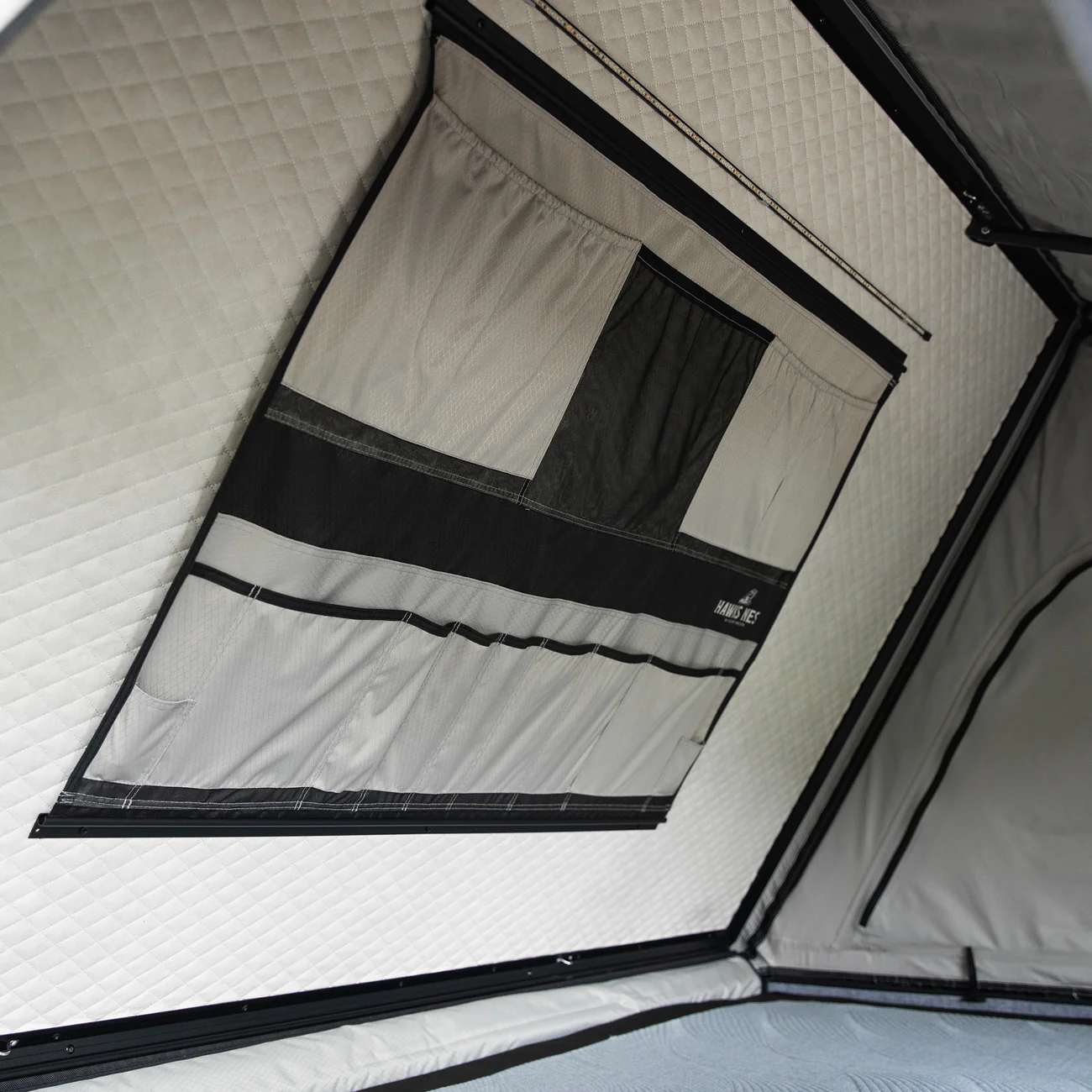 Feldon Hawk's Nest V2 Rooftop Tent - Side - Grey | Altitude Off Road