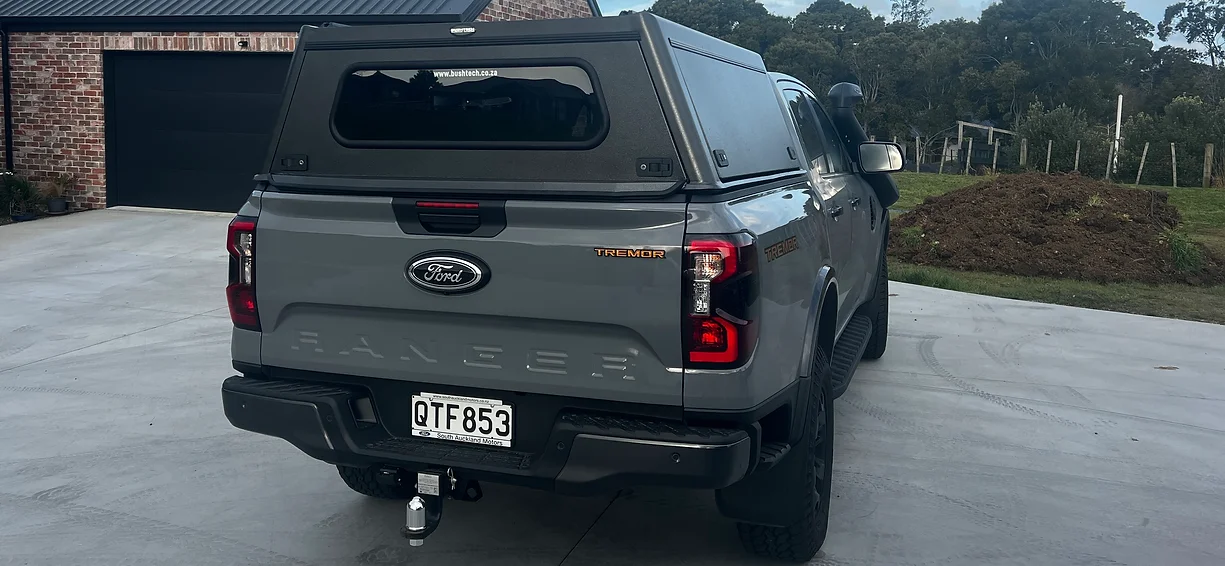 Bushtech Aluminium Canopy for New Gen Ford Ranger 2022 Onwards ...