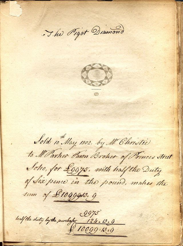 Jewels of the Regency: Pigot’s Diamond