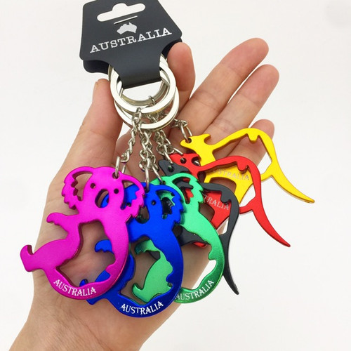 koala & kangaroo keyrings | set of 6 | mak3gifts