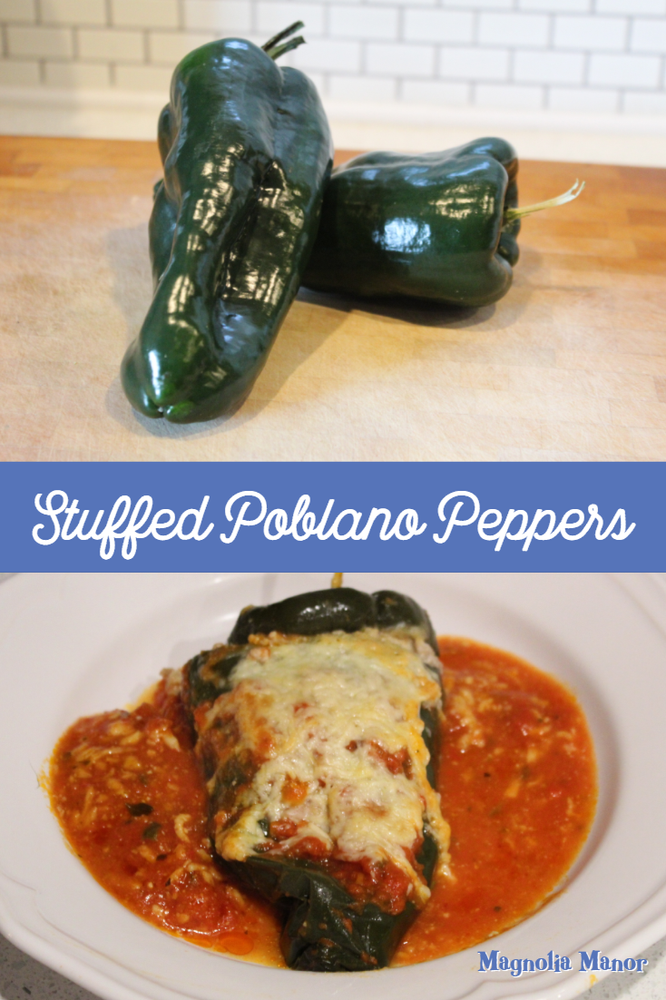 Stuffed Poblano Peppers