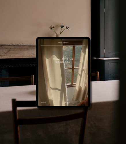 2025 Goal Setting Workbook | Leonora Estudio