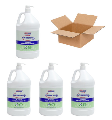 Germisept Hand Sanitizer Gel With 70% Alcohol Bulk 1 Gallon x 4 pc = 4 ...