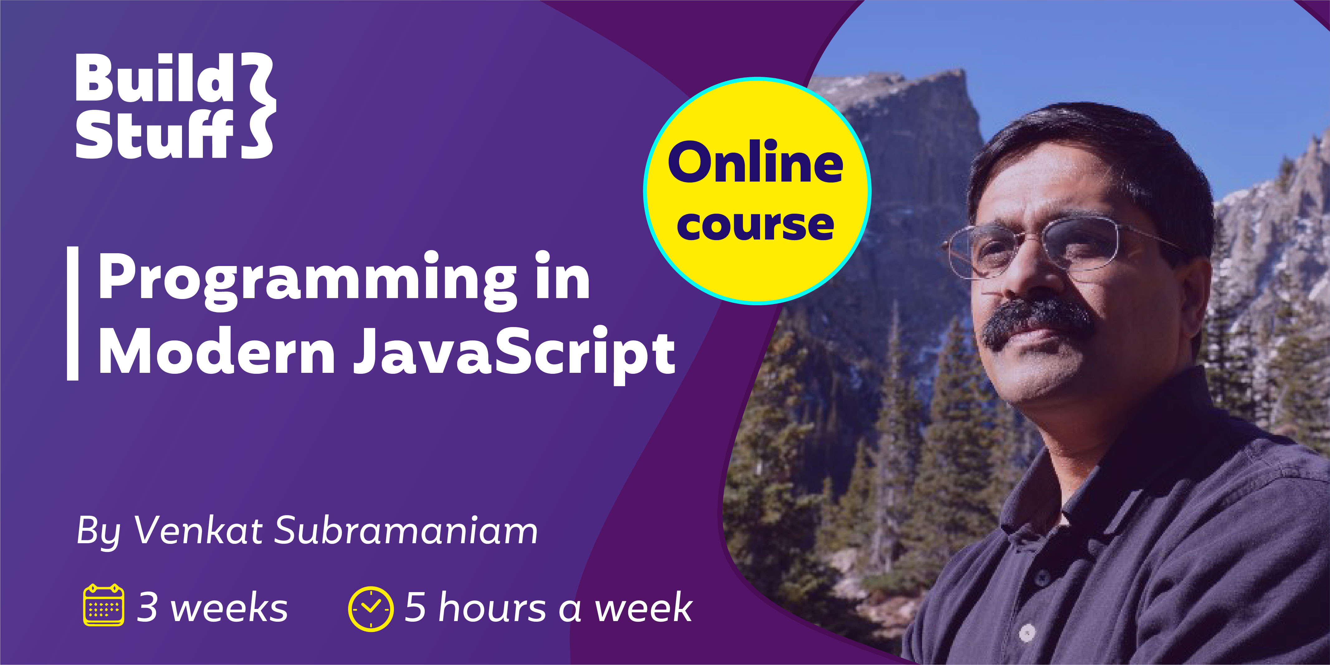 Courses | Venkat Subramaniam | Programming in Modern JavaScript