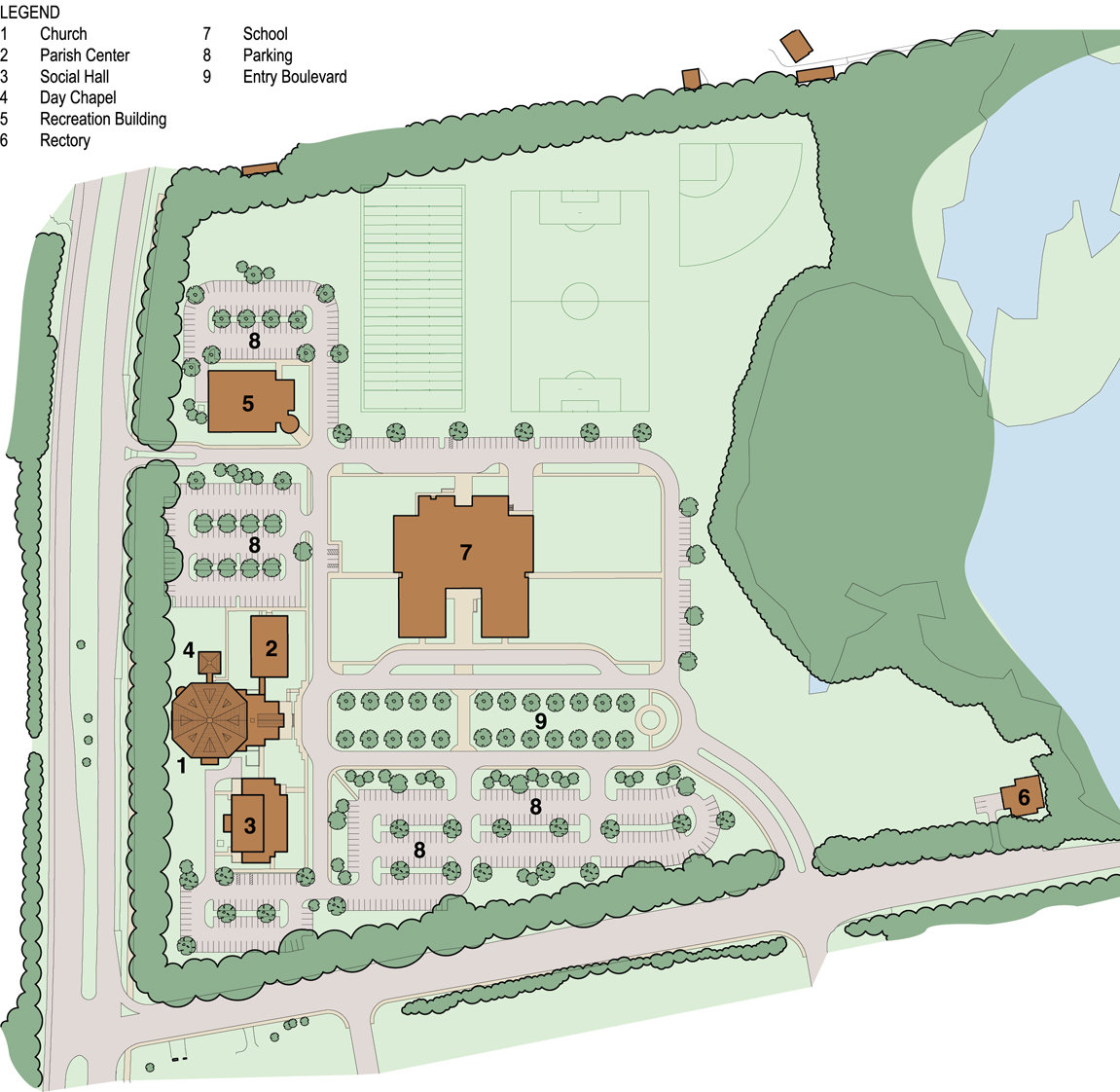 Church Campus Masterplan