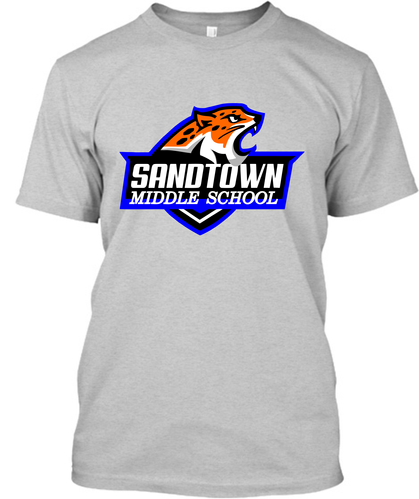 8th Grade New Logo Grey Shirt | Sandtown Middle