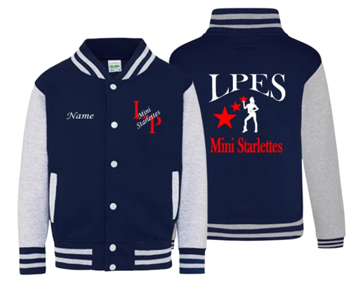Mini Starlettes Navy Varsity Jackets | Shirts of South Fulton