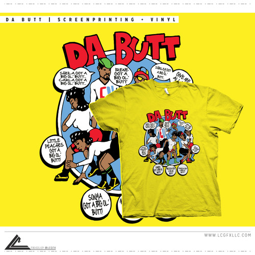 Da Butt (Throwback) | LC Graphics | LCGFX