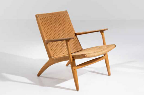 Fauteuil CH25 de Hans Wegner. | Galerie Alia