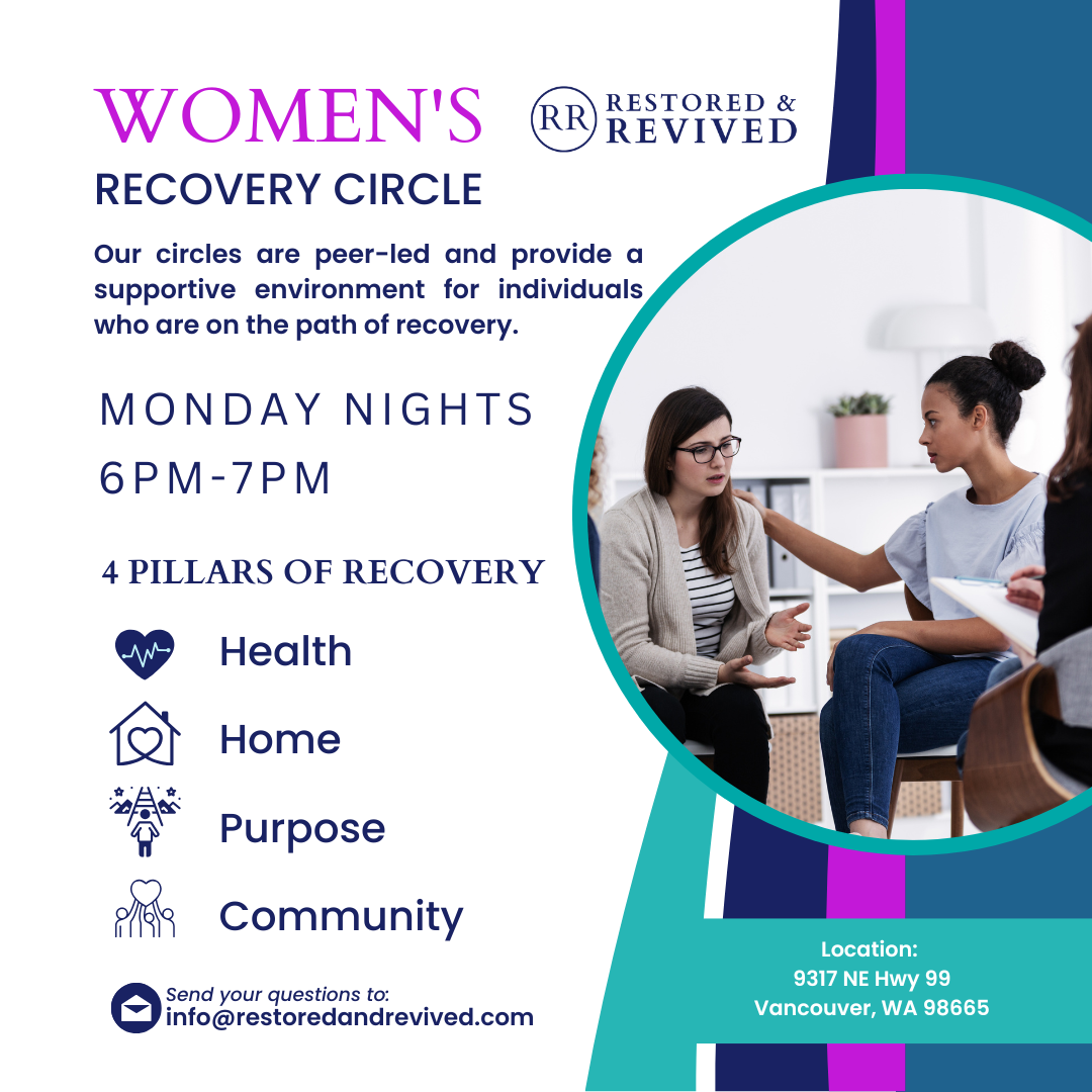 Women's Recovery Circle | Restored And Revived