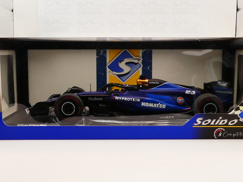Solido 1:18 Alex Albon Williams FW46 Saudi Arabian GP 2024 | DHMI