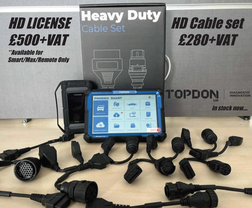 TOPDON HD (HGV) CABLE KIT | Topdon UK