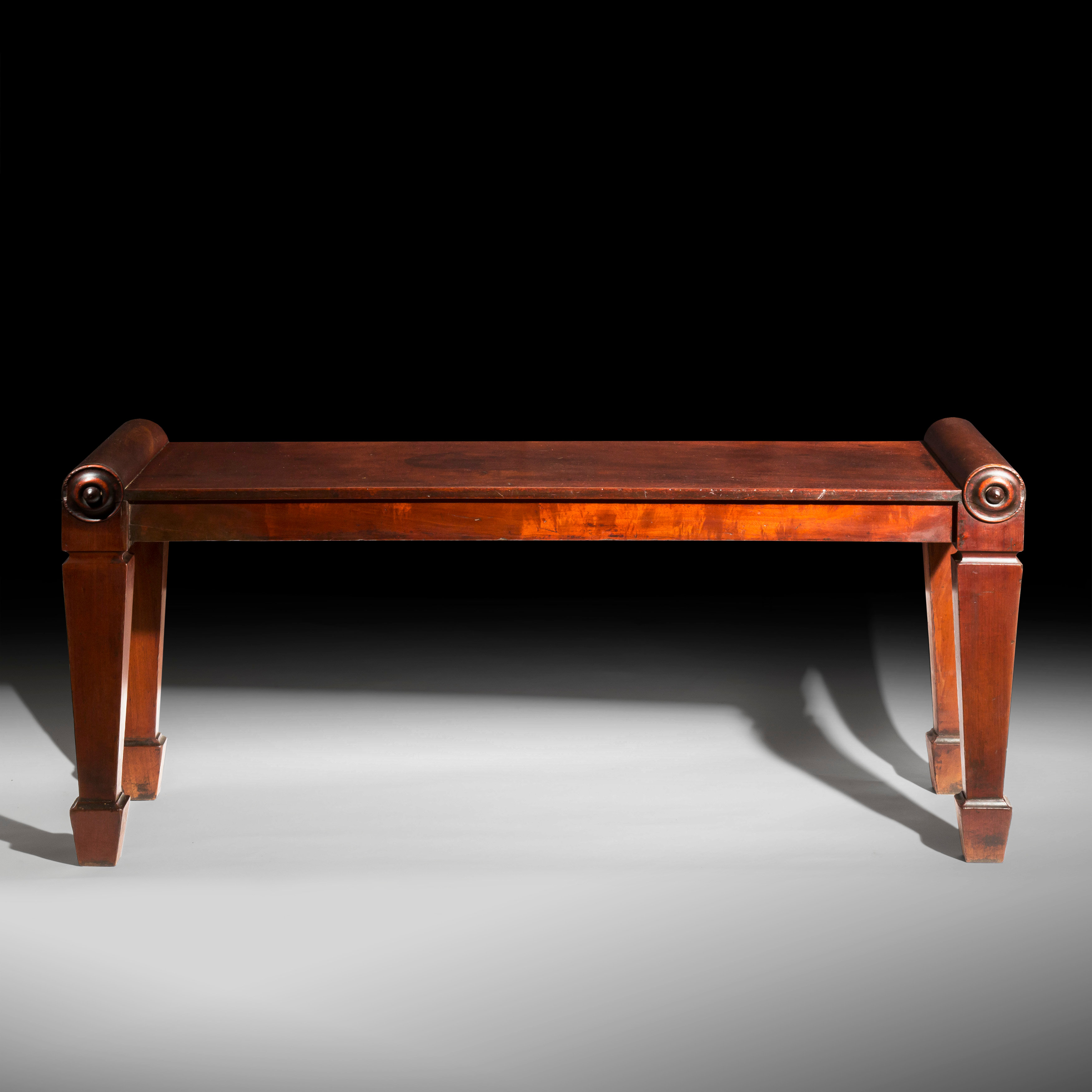 Regency Hall Bench in the manner of Marsh and Tatham | peacocks-finest