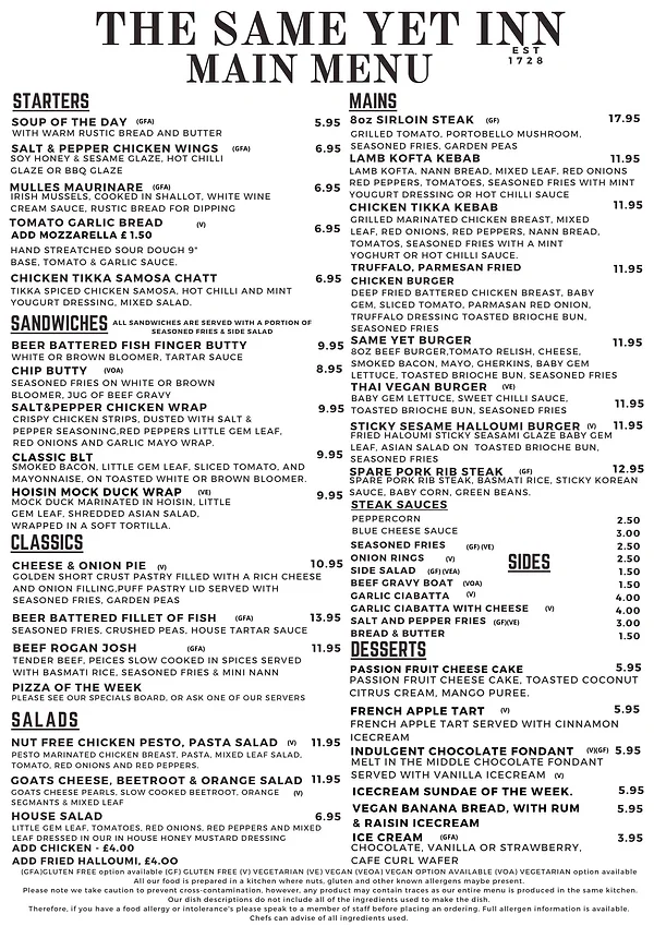 FOOD | The Same Yet Inn