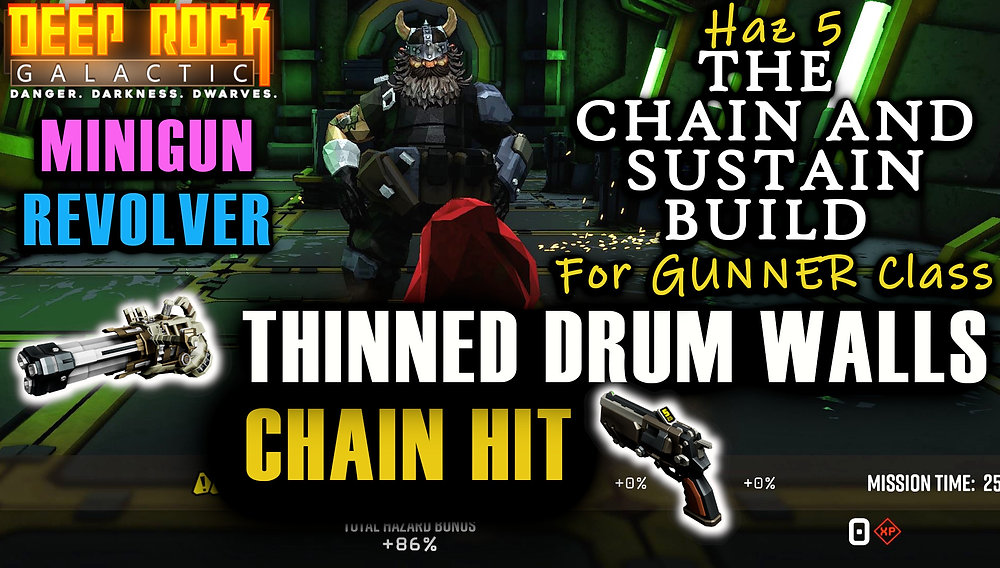 GUNNER: Thinned Drum Walls & Chain Hit Overclocks