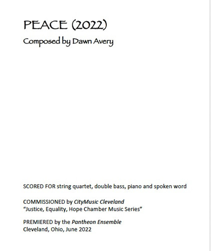 Peace (Score) | main