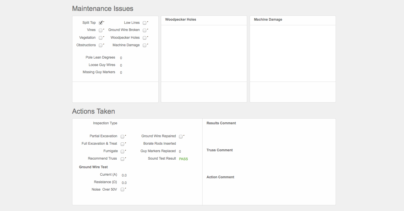 Utility Pole Inspection | mastertekutility