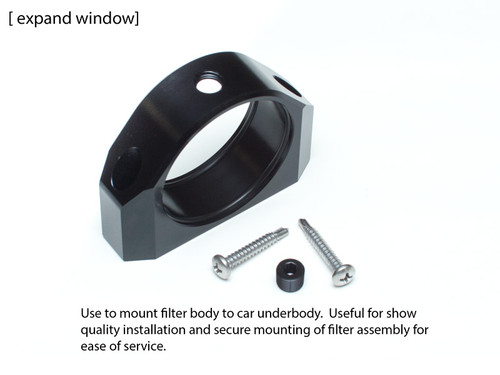 Fuel Filter - Add billet mounting bracket | revhigh