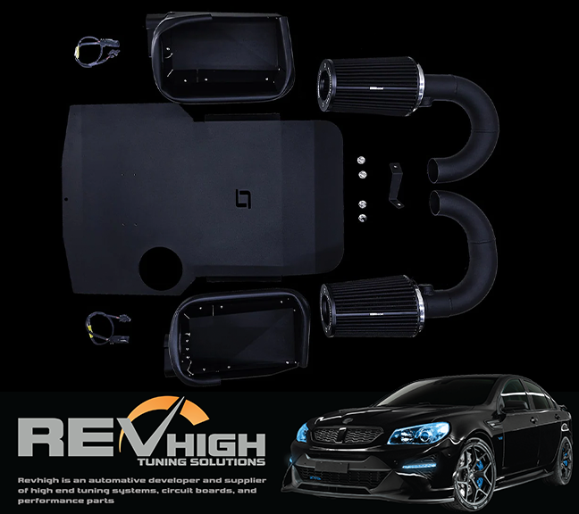 BLACKBOOST MERCEDES G500/G550 M176 (W463A) COLD AIR INTAKE SYSTEM | revhigh