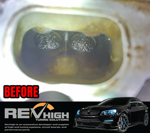 Holden V6 Carbon Clean full chemical + walnut blasting LLT LFX LF1 LFW ...