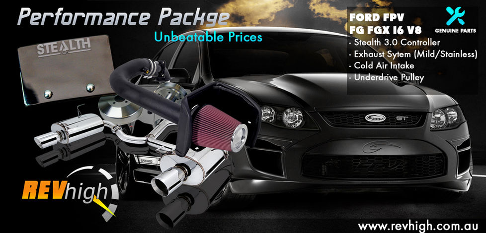 Performance Packages Ford BA BF FG Ranger Focus Mustang Territory
