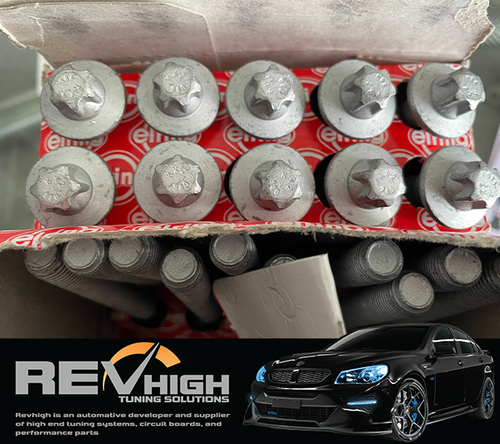 Mercedes Benz UPDATED Head Bolts 2007+ 6.3L 6.2L C63 AMG Set Kit V8 ...