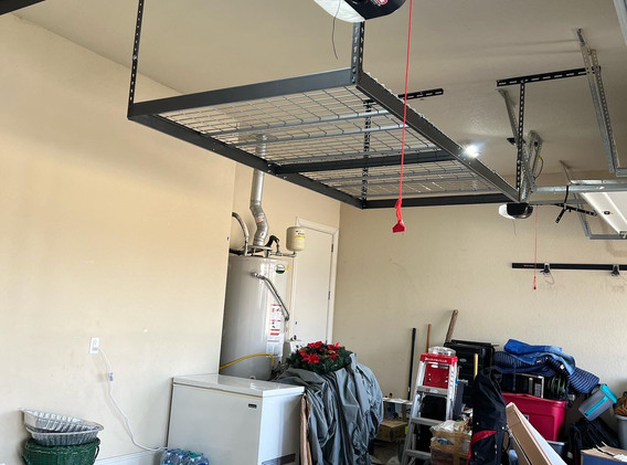 strongest garage overhead rack | Organized Home Innovations San Antoni