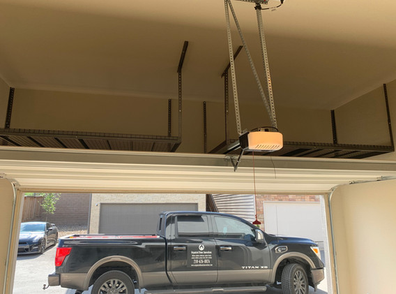 strongest garage overhead rack | Organized Home Innovations San Antoni