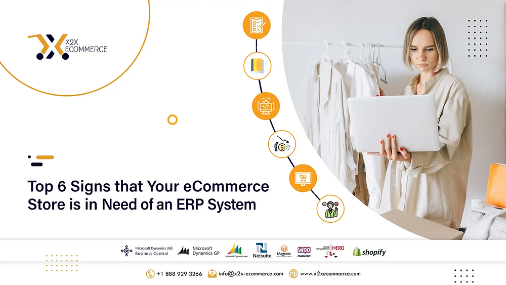 Top 6 Signs that an eCommerce Store Needs an ERP System